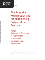 Code of Practice in Refrigeration and Air Conditioning | PDF ...