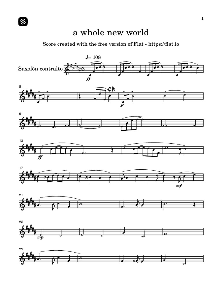 A Whole New World | PDF