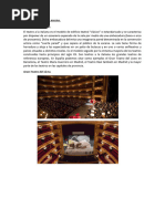 Partes de un Teatro Moderno | PDF | Teatro | Las artes escénicas