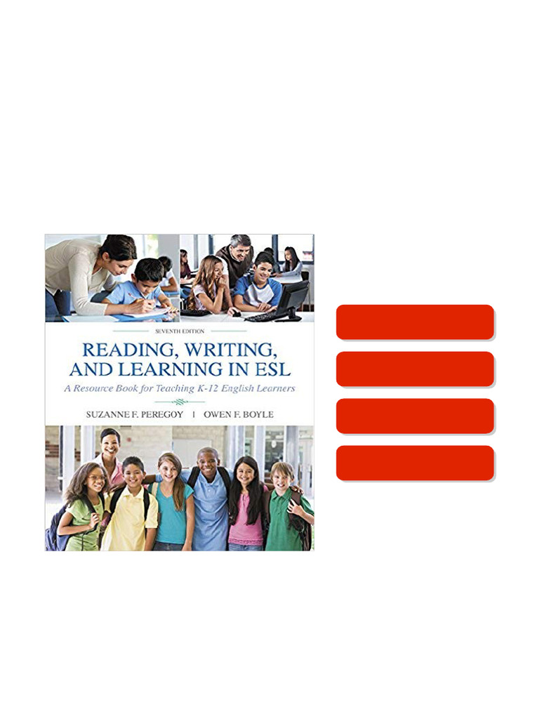 Reading, Writing and Learning in ESL: A Resource Book for Teaching K-12 ...