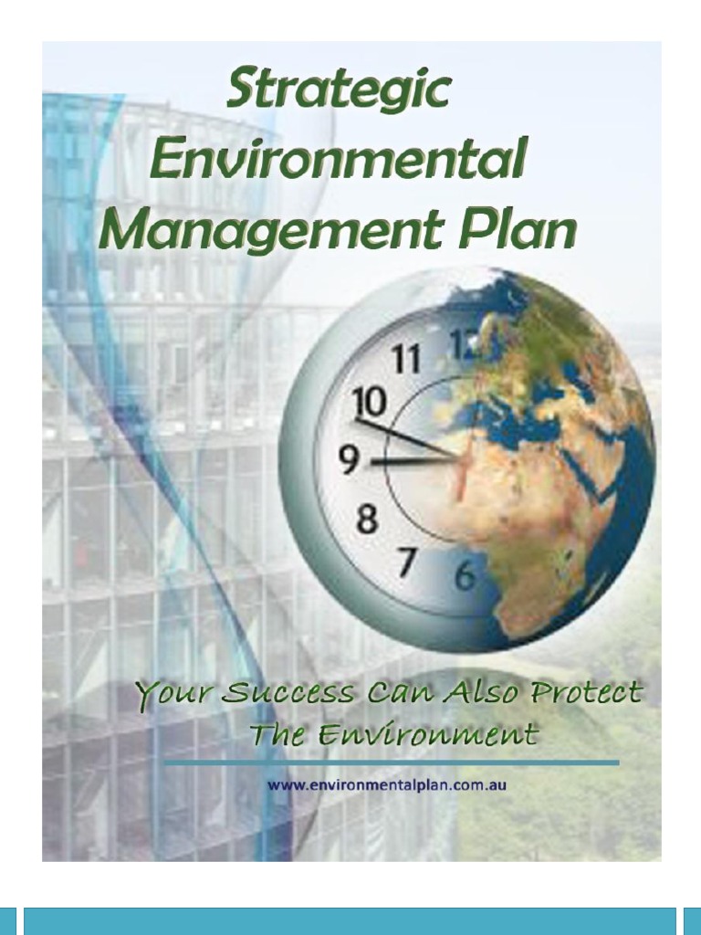 Benefits From A Good Environmental Management Plan | PDF | Concrete ...