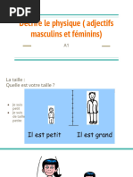 Guide de la description physique en français | PDF | Bleu | Genre ...