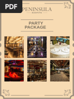 Torq03 Activities & Packages Overview | PDF | Cocktails | Drink