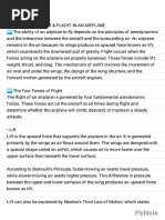 Understanding the Lift Equation | PDF | Lift (Force) | Airspeed