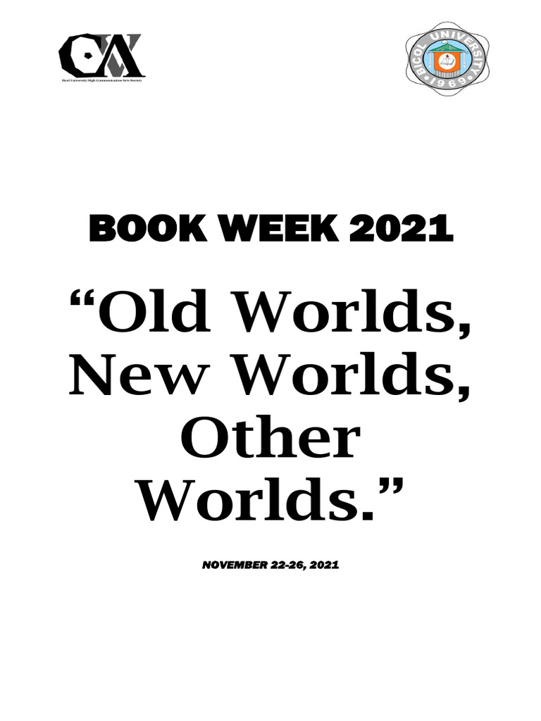 Book Week Guidelines 2021 | PDF