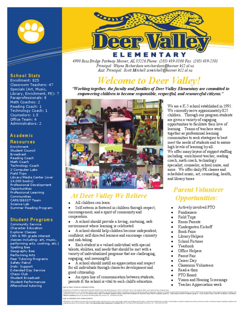 School Flyer 2008-09 | PDF | Teachers | Behavior Modification