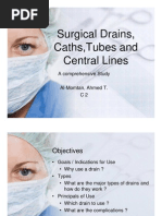Redivac Drain Home Care Guide | PDF | Surgery | Clinical Medicine