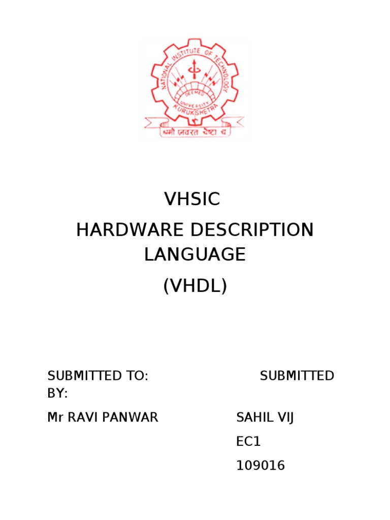 VHDL File | PDF | Vhdl | Computer Programming