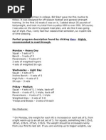 Reddit PPL: Beginner Strength Program | PDF | Strength Training ...