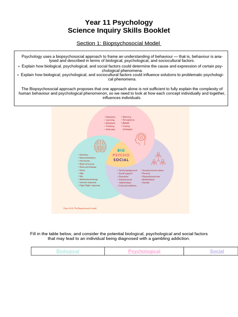 Science Inquiry Skills Booklet | PDF