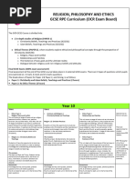 Eduqas GCSE RE Paper 1 Overview | PDF