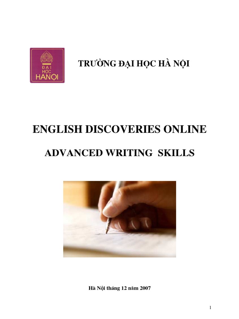 Advanced Writing | PDF