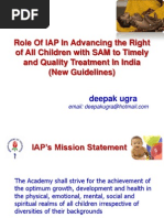 IMAM Guidelines for MAM and SAM Management | PDF | Malnutrition ...