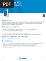 Mapegrout ME05 Technical Data Sheet | PDF | Concrete | Deep Foundation