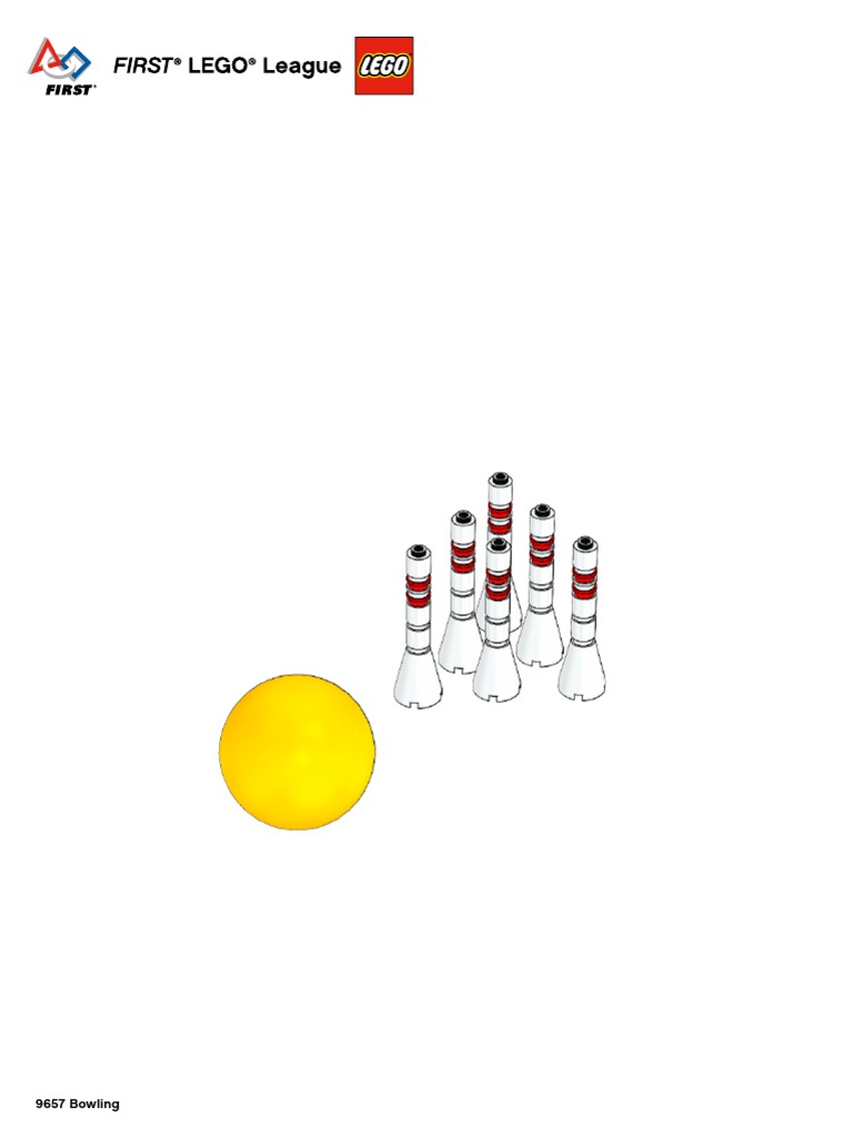 FLL Senior Solutions Build Instructions - 10 Bowling Print | PDF