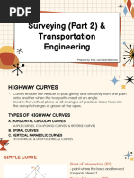 Horizontal Curve Formulas and Analysis | PDF | Angle | Curvature