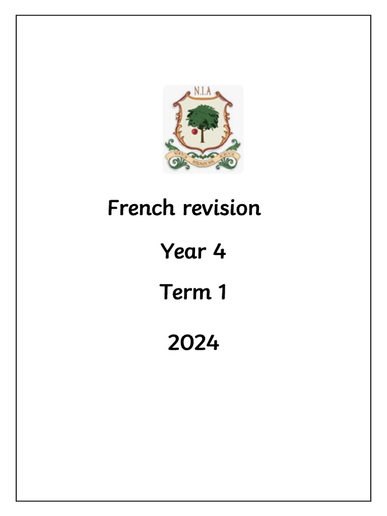 French Revision | PDF
