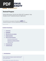 Esade Admissions Test Instructions | PDF | Graduate Management ...