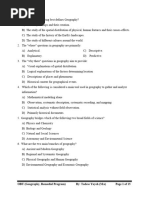 Geo Remedial Review Questions Unit 1 | PDF | Geography | Cultural Geography