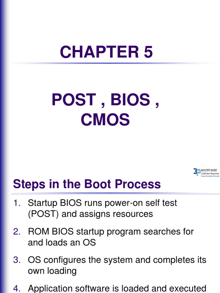 5 Post, Bios, Cmos | PDF | Booting | Bios