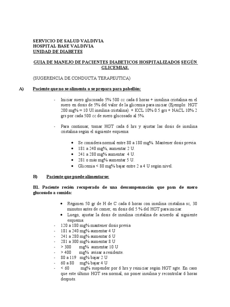Esquema de Insulinas | PDF | Insulina | Endocrinología