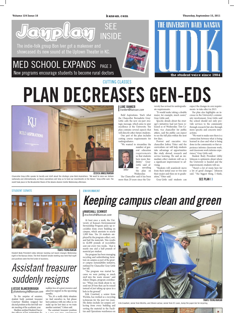Plan Decreases Gen-Eds: Med School Expands | PDF | Medical School ...