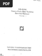 MS5001PA Gas Turbine Fact Sheet | PDF | Gas Turbine | Duct (Flow)