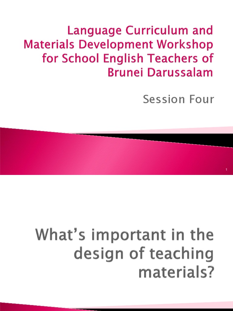 Effective Language Learning Materials | PDF | Learning | Curriculum