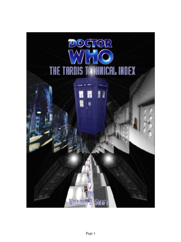TARDIS Technical Index | PDF | Doctor Who | Entertainment (General)