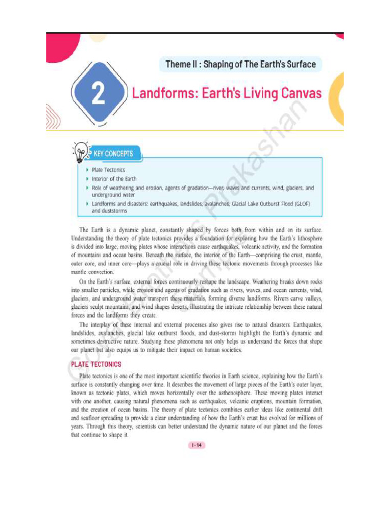Grade 9 Shaping of the Earth | PDF