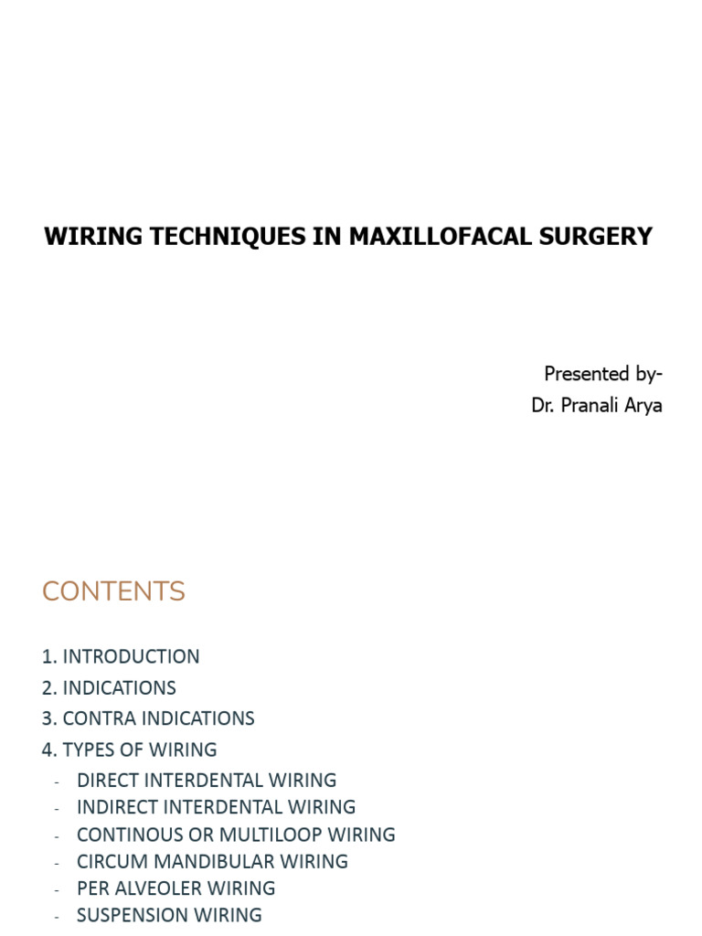 Wiring Techniques | PDF