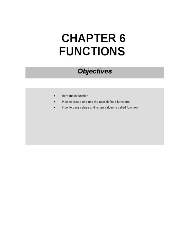 Function Download Free Pdf Parameter Computer Programming