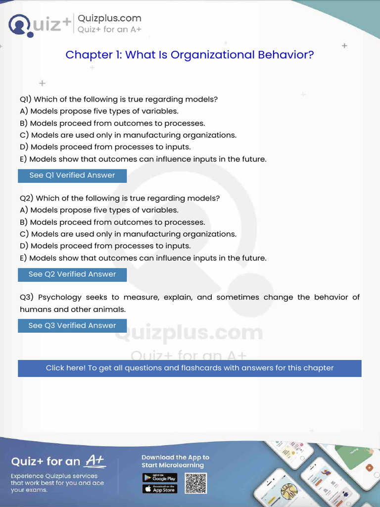 Which of the Following is True Regarding Models | PDF | Industrial And ...