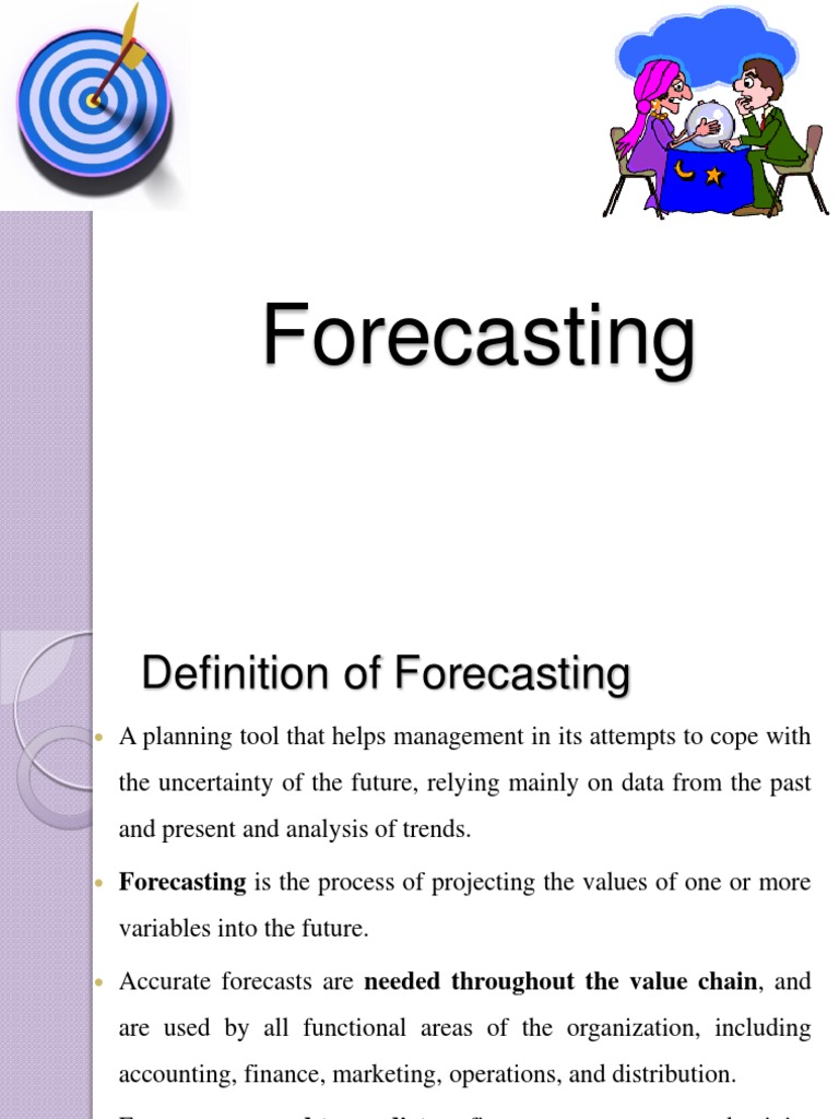 Forecasting 1 | PDF | Linear Trend Estimation | Forecasting