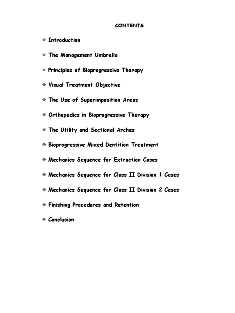 Bioprogressive Therapy in Orthodontics | PDF | Science & Mathematics ...