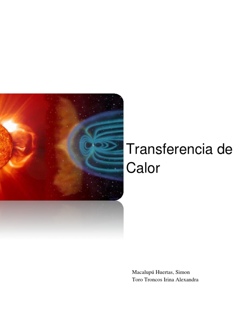 Transferencia de Calor | PDF | Conduccion termica | Radiación ...