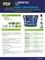 Grid Set Green Adhesive 2000 Plus Guide | PDF | Flooring | Adhesive