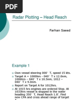 Radar Plotting Sheet