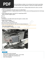 Front Radar Calibration Procedure | PDF | Mirror | Radar
