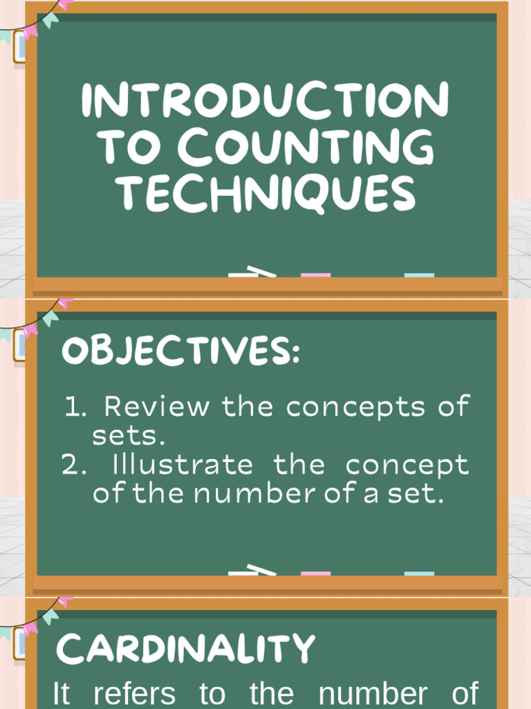 Introduction to Counting Techniques | PDF