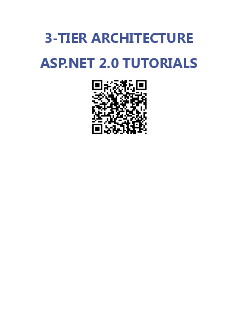 Creating a Robust 3-Tier Architecture for an ASP.NET Web Application ...