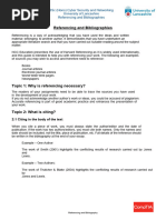 Harvard Referencing Guide for UNISA | PDF | Quotation Mark | Citation