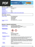 Hardtop XP Comp B Safety Data Sheet | PDF | Chemical Reactions | First Aid