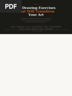 12 Essential Drawing Warm-Up Exercises | PDF | Drawing | Sphere