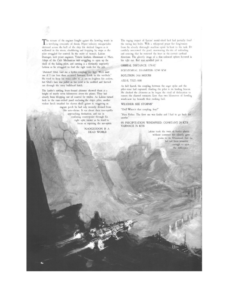 Awakening the Sleeping Giants: Explorator Magos Egal's Mission to ...