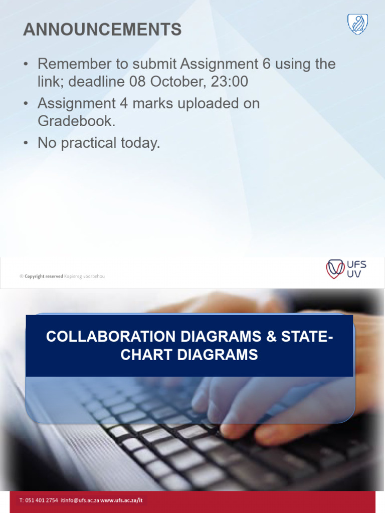 Lecture 7 - Collaboration Diagrams and Statechart Diagrams | PDF ...