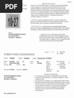 Florida Replacement License Plate Application | PDF | Vehicle ...