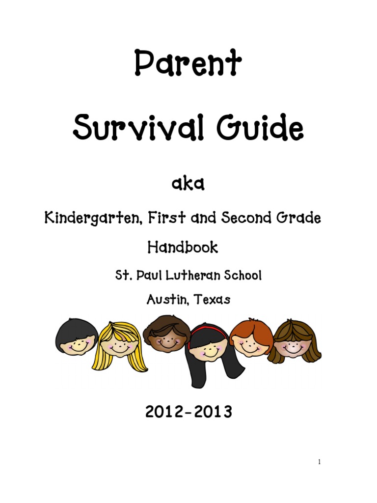 Parent Survival Guide for Early Grades | PDF | Schools | Teaching And ...