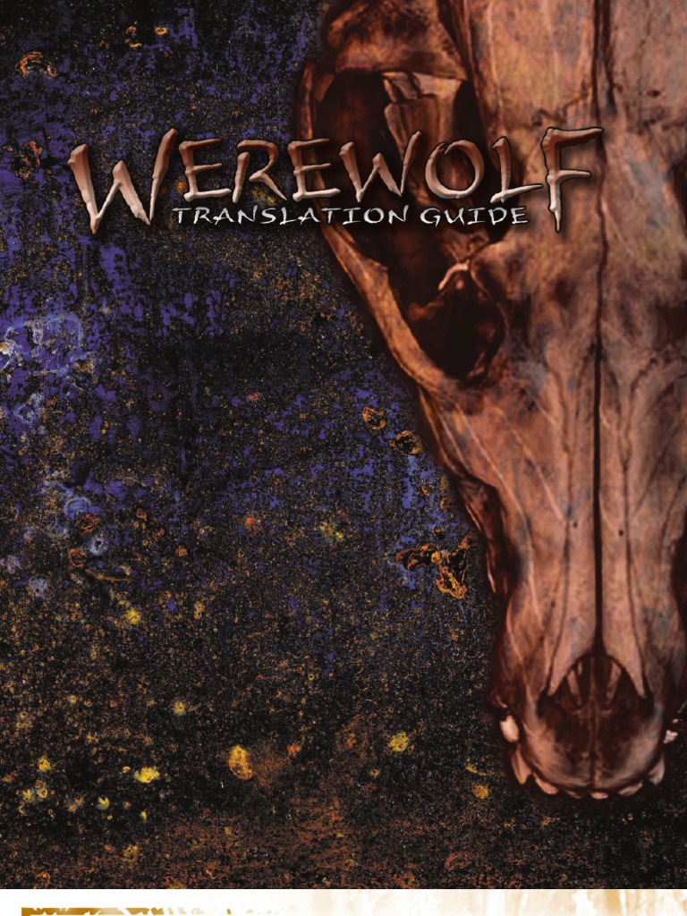 Werewolf Translation Guide | Download Free PDF | Werewolves | Religion ...