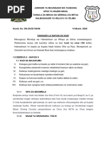 Form Ya Likizo Mpya | PDF